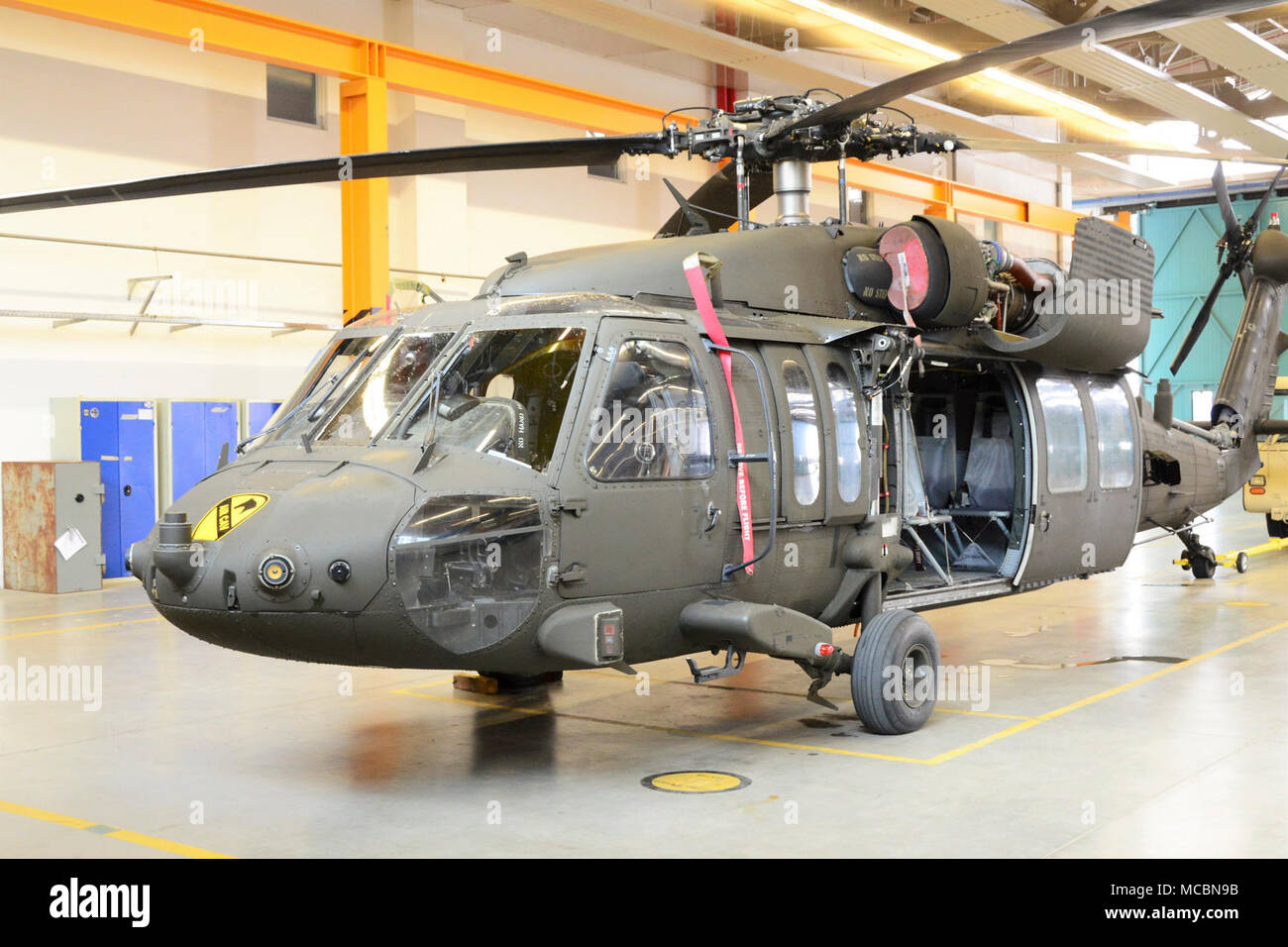 A UH-60 Black Hawk helicopter from C Company, 2-227th Aviation Regiment ...