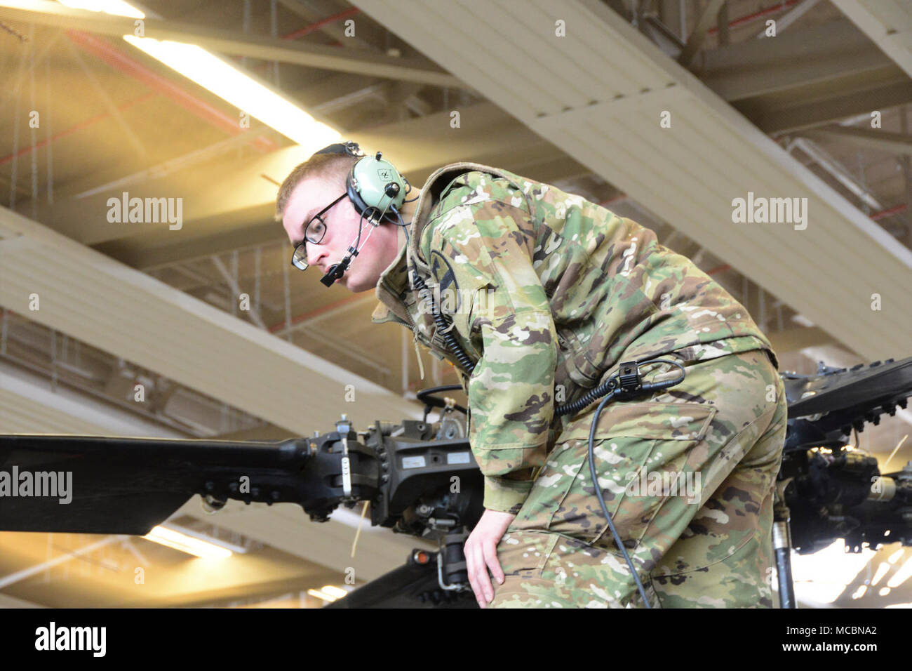 Pv2. Cody Person from C Company, 2-227th Aviation Regiment, 1st Air ...
