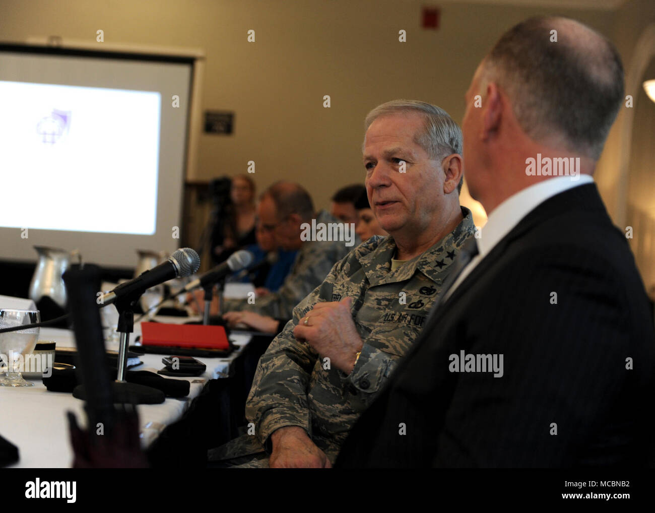 Maj. Gen. Mark Berry, Arkansas National Guard Adjutant General, speaks ...