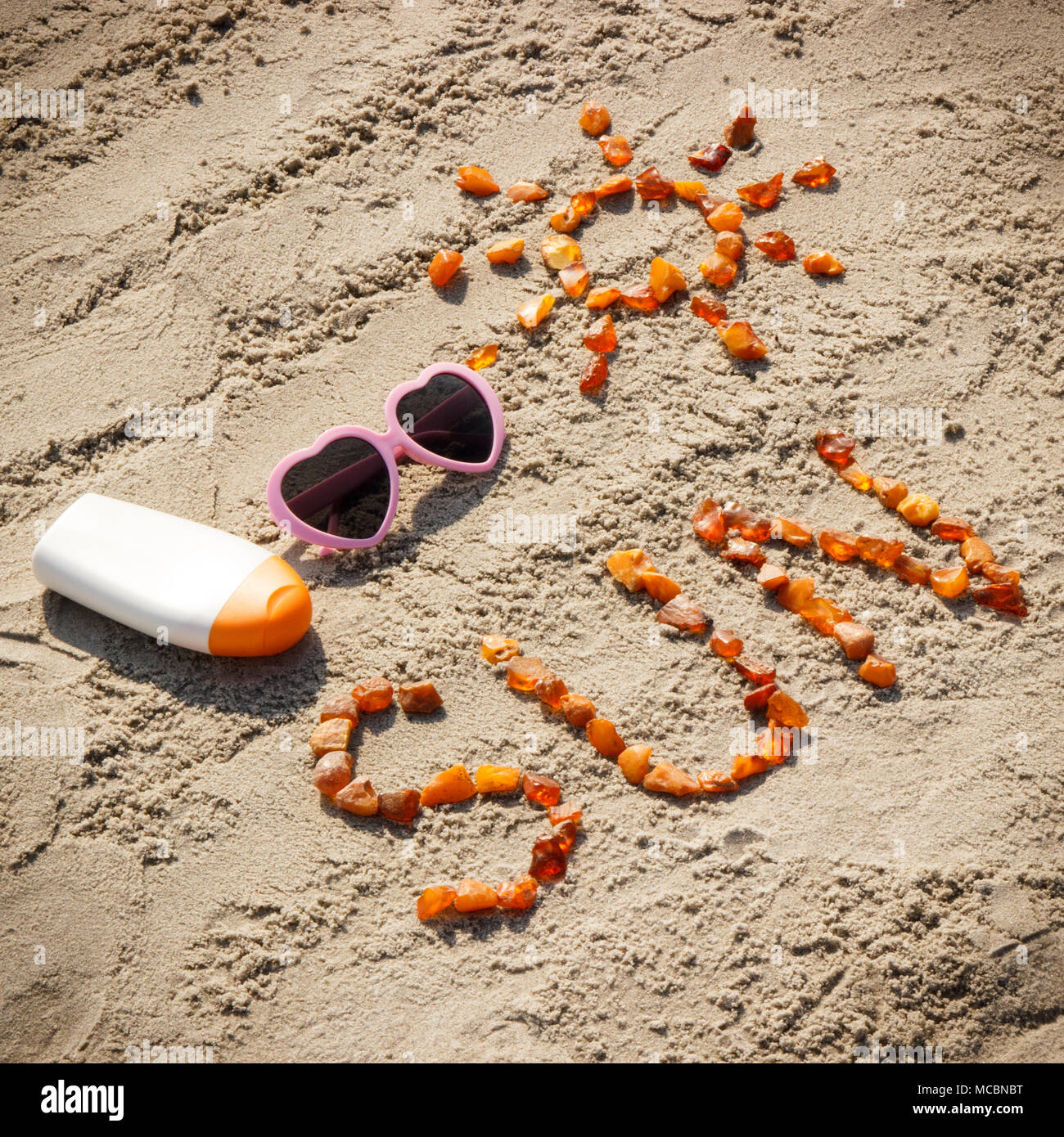 Word time made sand hi-res stock photography and images - Alamy