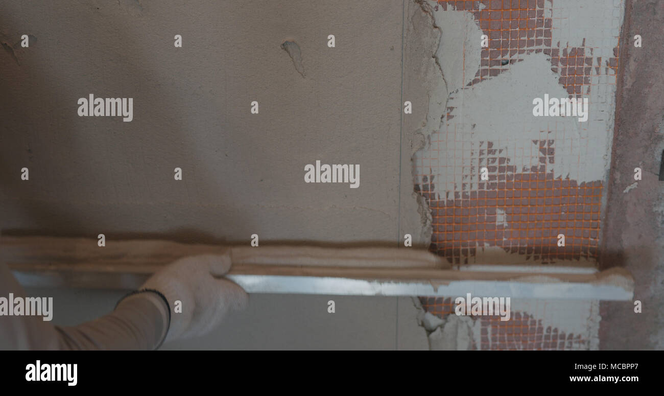 Rule for plaster hi-res stock photography and images - Alamy