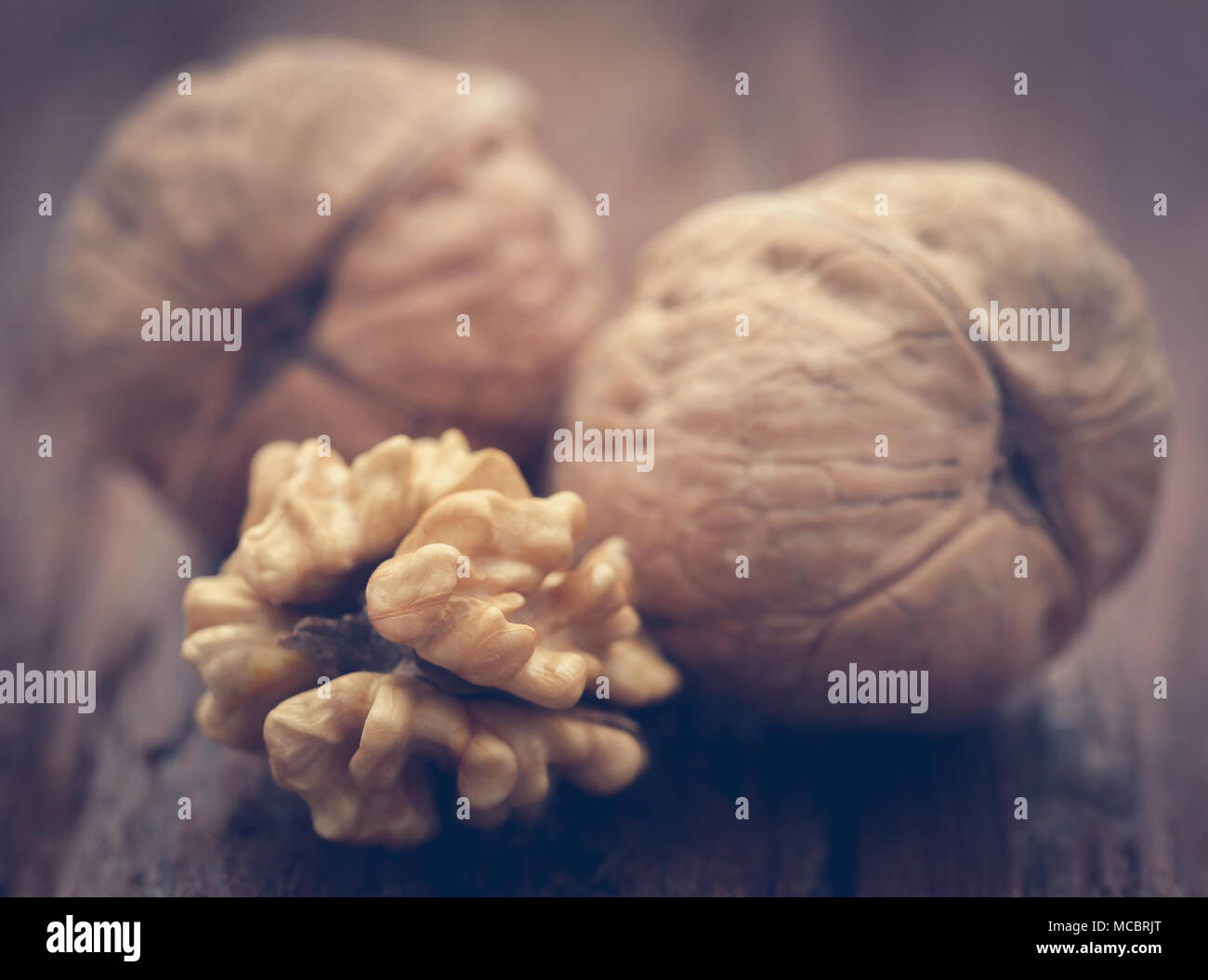 Walnut closeup on natural hi-res stock photography and images - Alamy