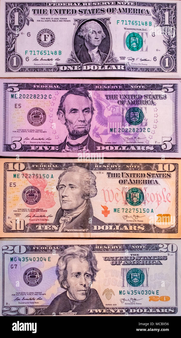 Twenty dollar bill vector hi-res stock photography and images - Alamy