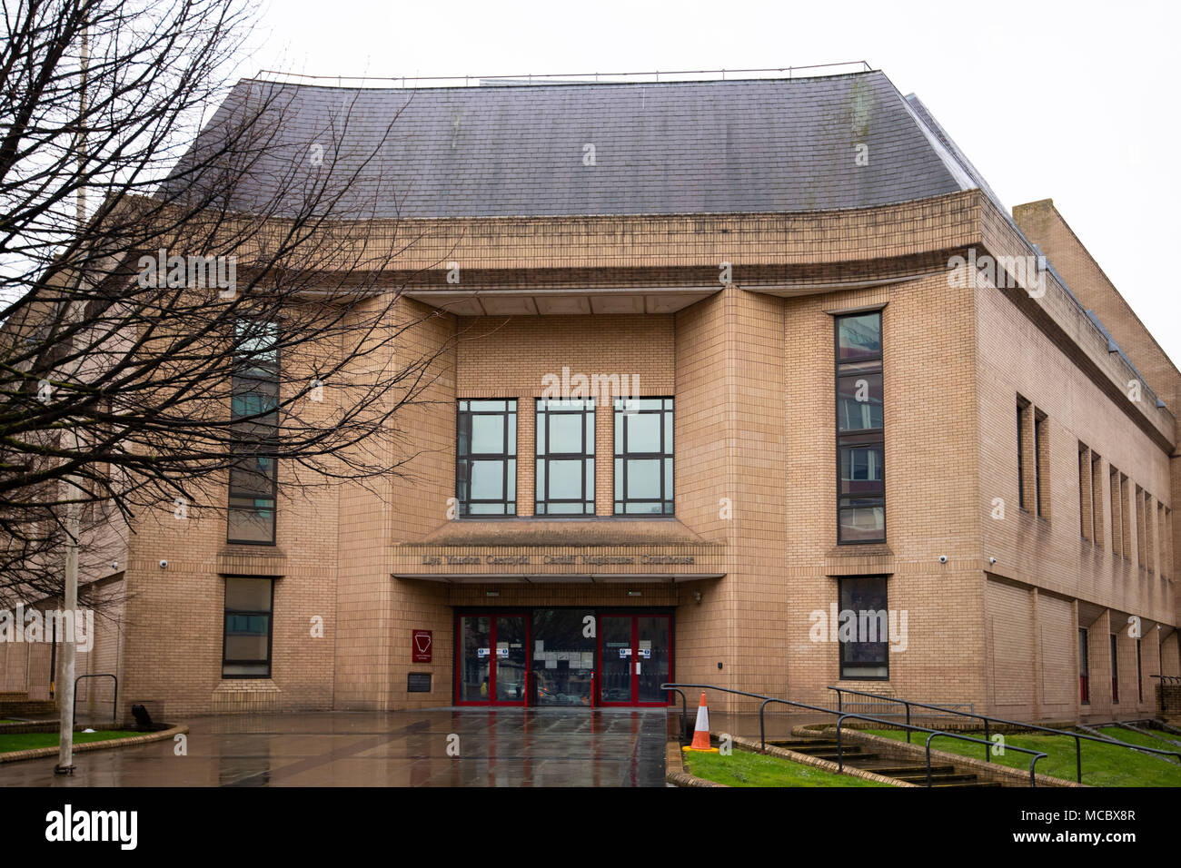 Cardiff Magistrates Court in Cardiff, Wales, UK Stock Photo - Alamy