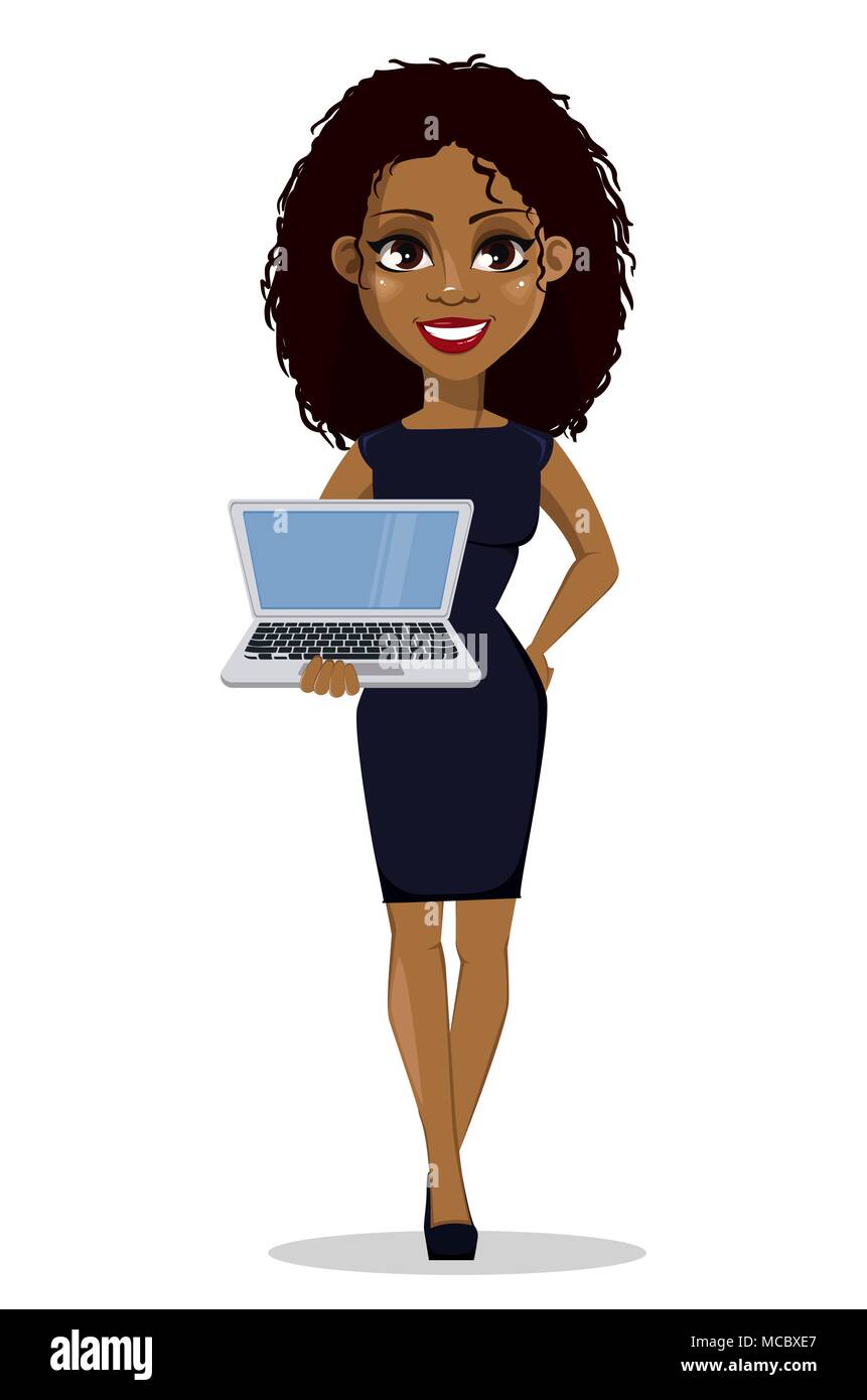Computer afro vector vectors hi-res stock photography and images - Alamy