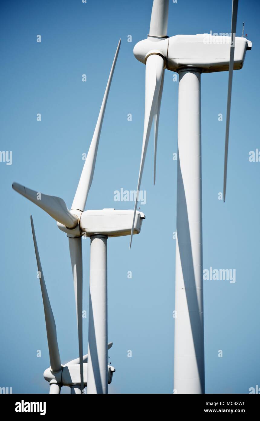 Windmill group aligned windmills hi-res stock photography and images ...