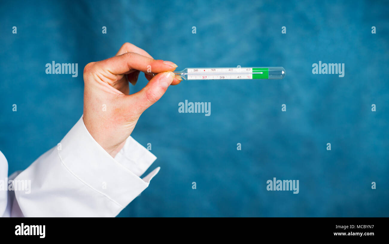 Doctor specialist holding measuring hi-res stock photography and images ...