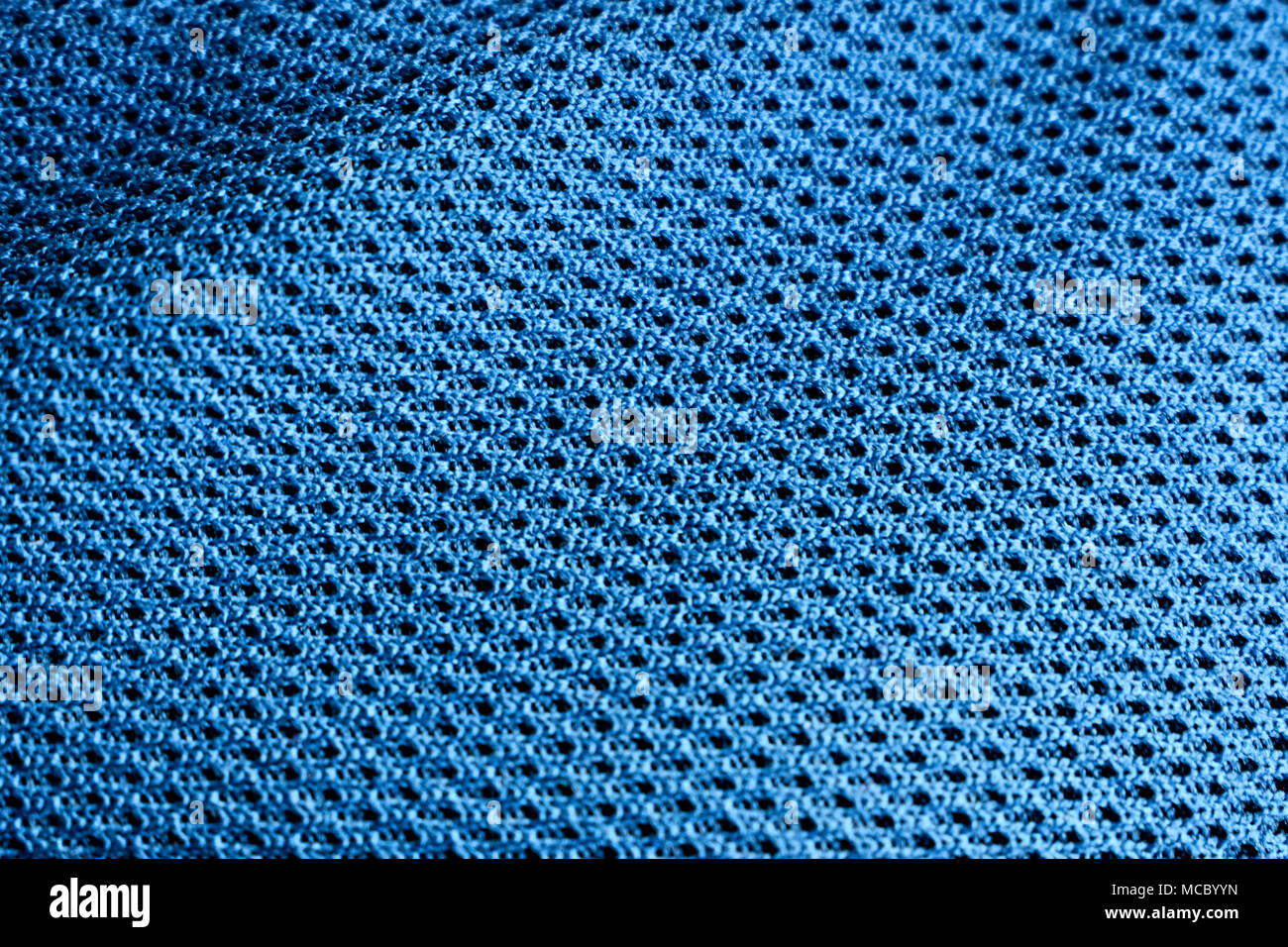 Blue fabric texture stock image Stock Photo - Alamy