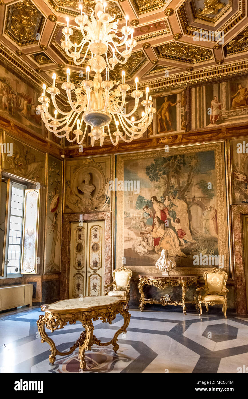 Capitoline Museum room (Musei Capitolini) in the appartamento dei ...