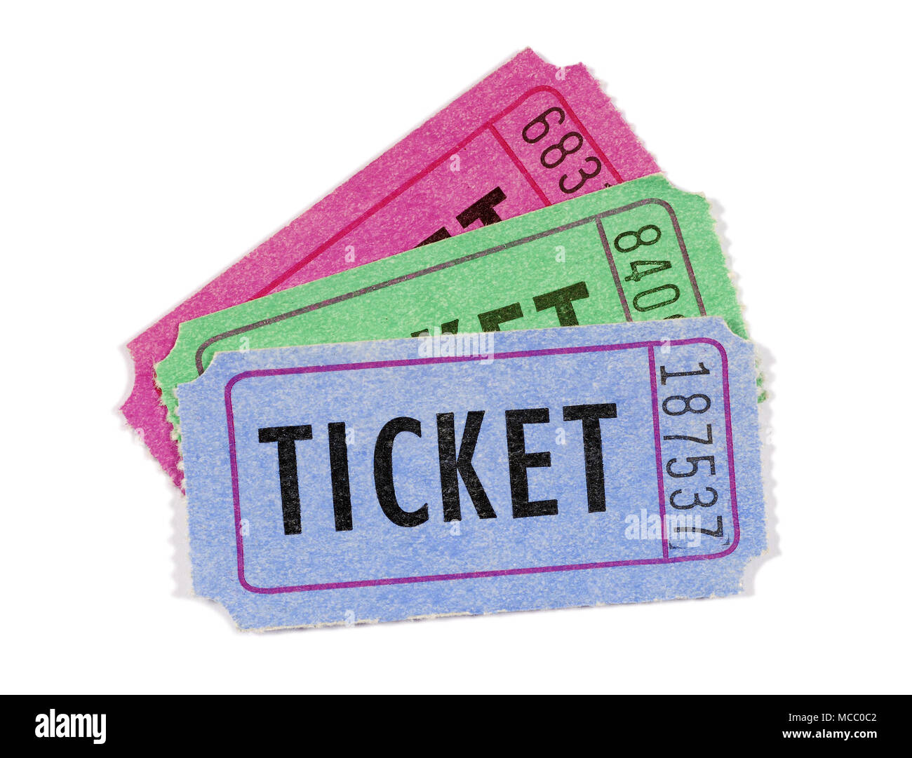 Torn up ticket Cut Out Stock Images & Pictures - Alamy