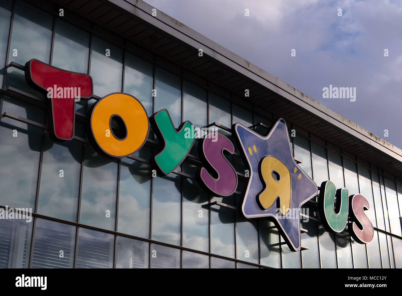 Toys R Us store in Cardiff, Wales, UK. All stores are due to close by ...