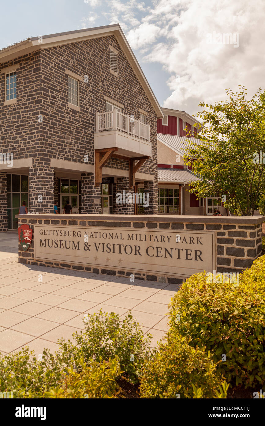 Gettysburg museum and visitor center hi-res stock photography and ...
