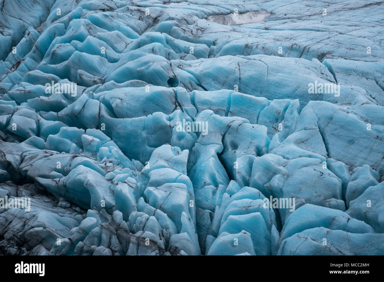 Details of turquoise icelandic glacier in southern Iceland Stock Photo ...