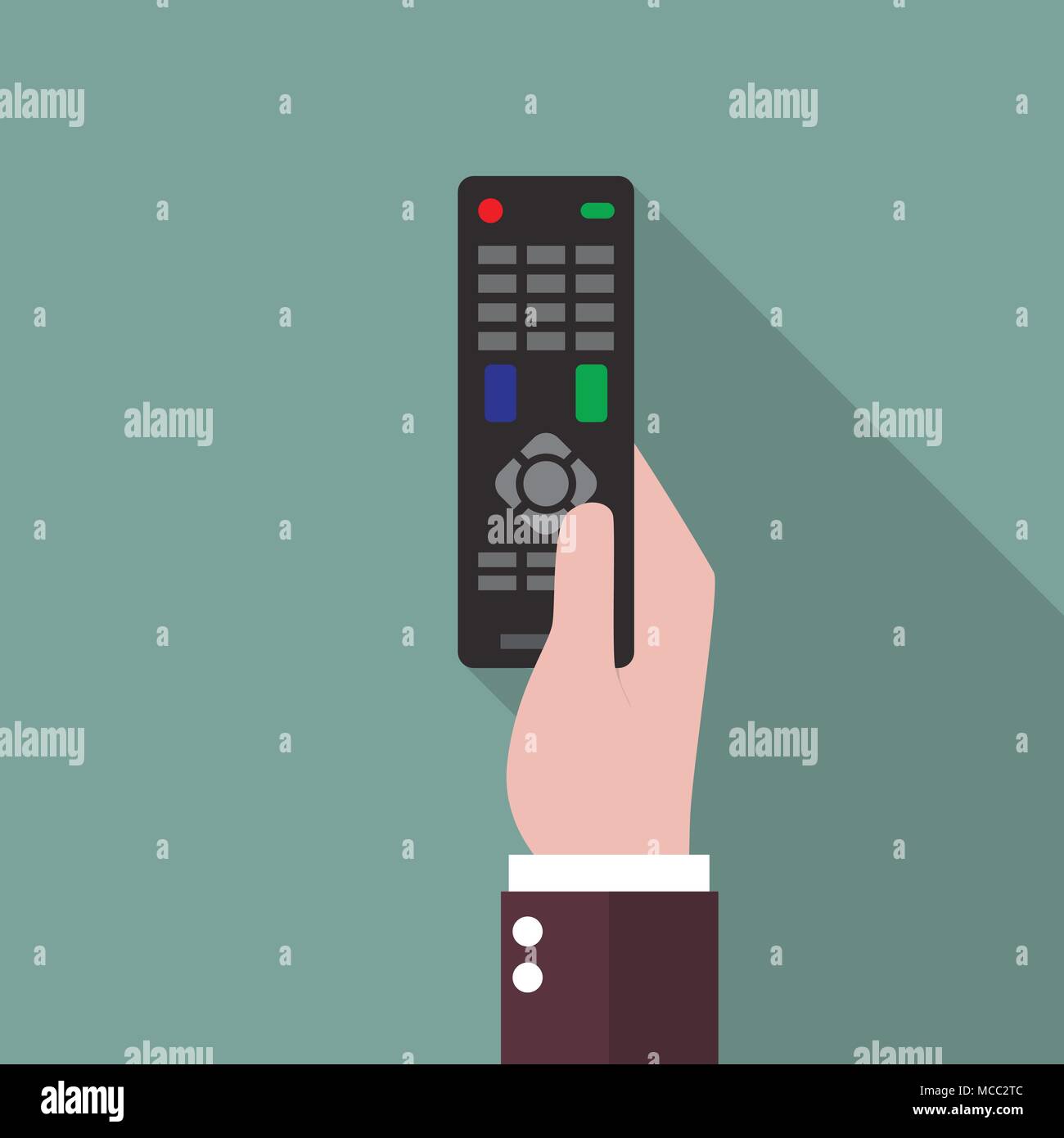 Holding remote Stock Vector Images - Alamy