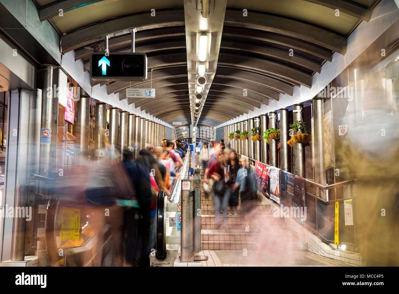 The Central to Mid-Levels Escalator system, is the world's longest ...