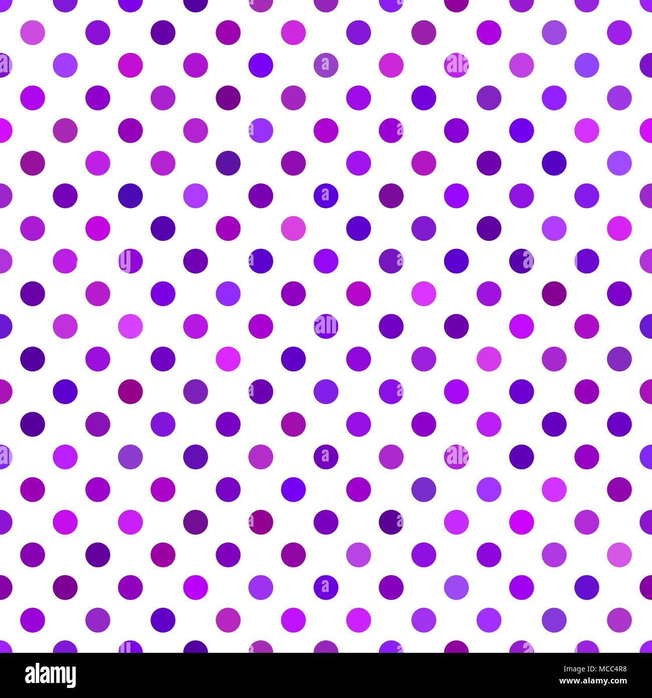 Purple seamless dot pattern background - vector design Stock Vector ...
