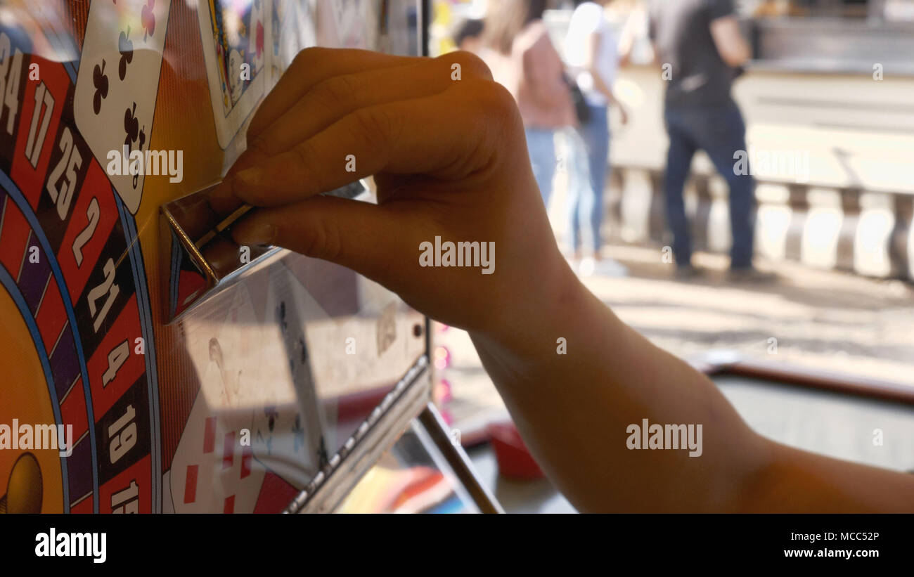 Coin slit machine hi-res stock photography and images - Alamy