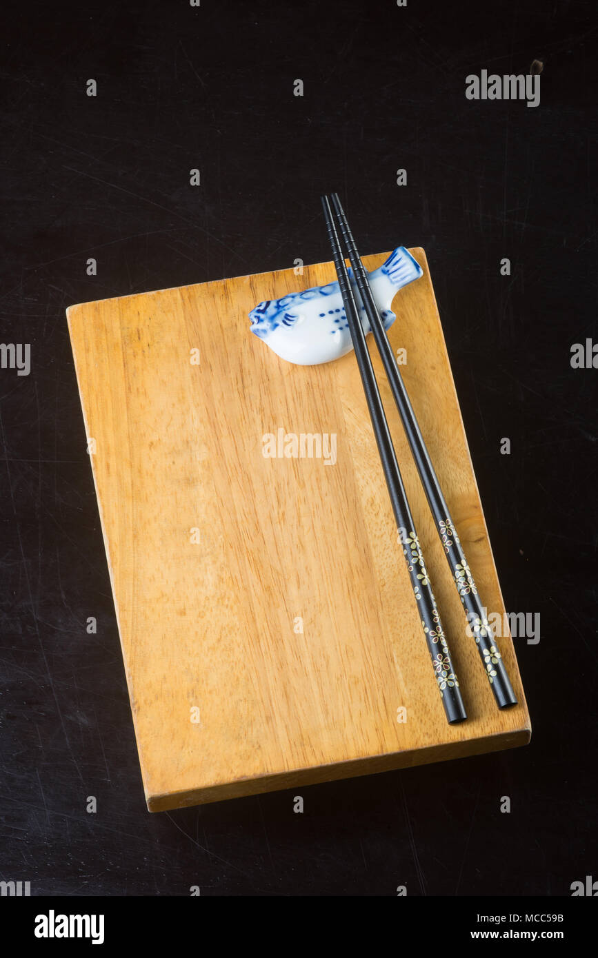 japanese cuisine. sushi empty background on the background Stock Photo ...