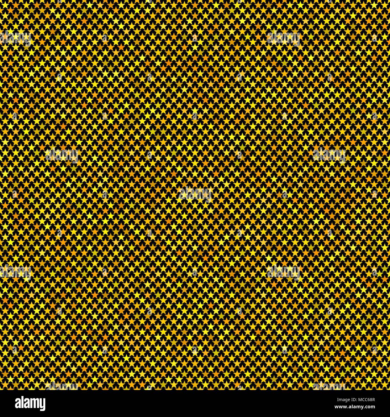 Yellow seamless pentagram star pattern background Stock Vector Image ...