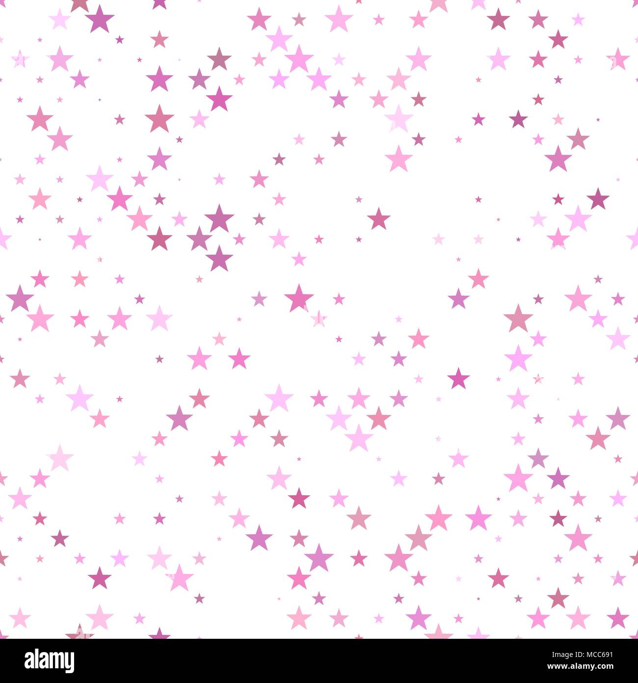 Pink seamless star pattern background - vector design Stock Vector ...
