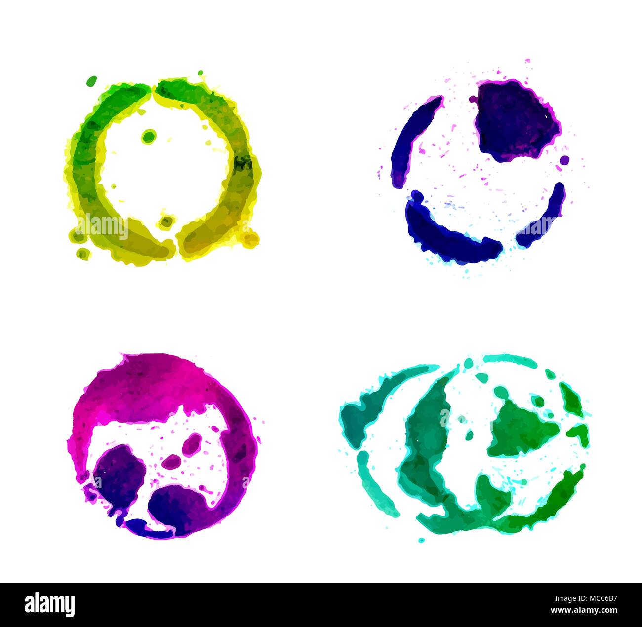 Round spots Stock Vector Images - Alamy