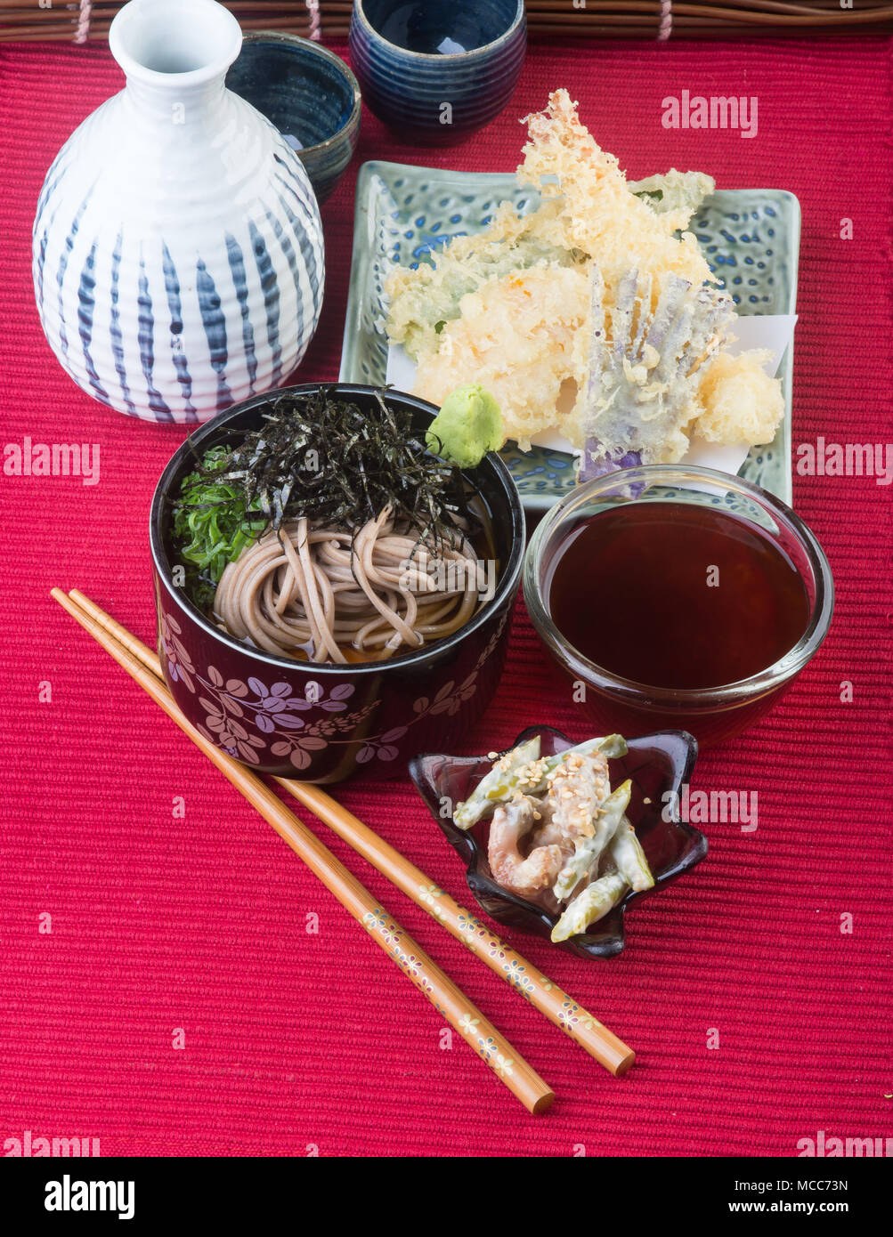 japanese cuisine. udon on background Stock Photo - Alamy