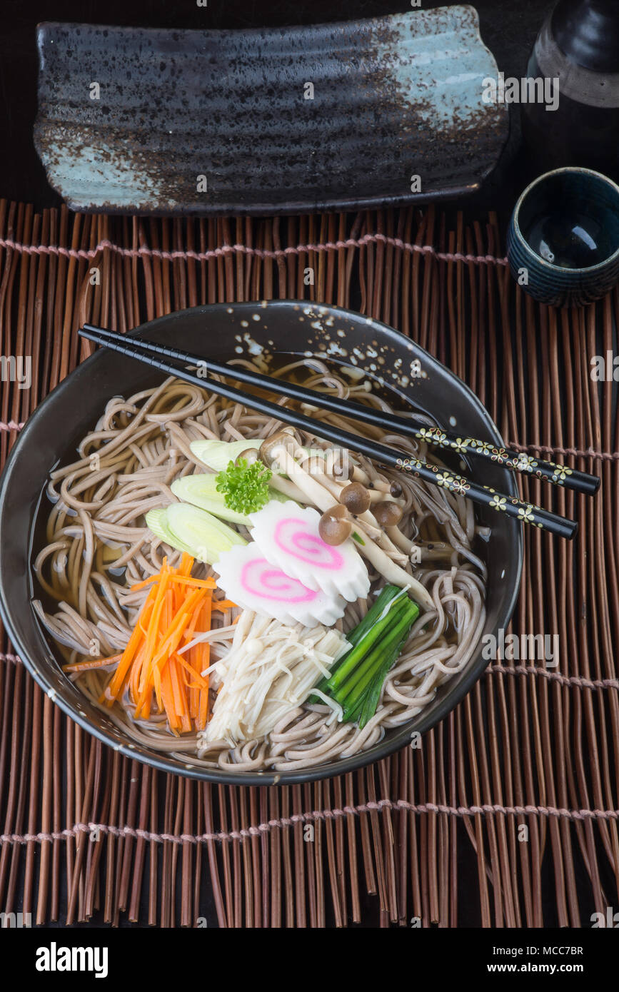 japanese cuisine. udon on background Stock Photo - Alamy