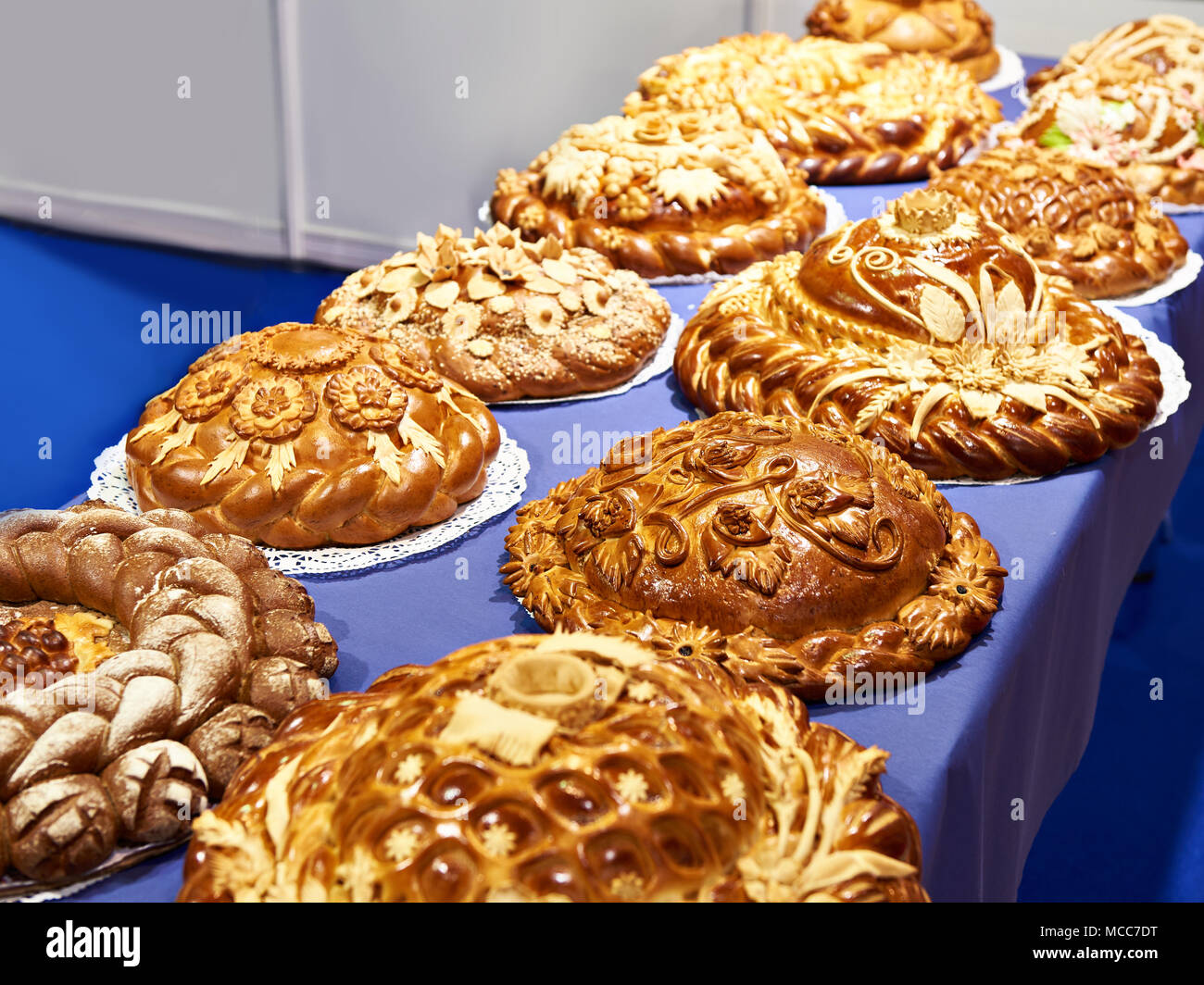 Russian homemade bread hi-res stock photography and images - Alamy