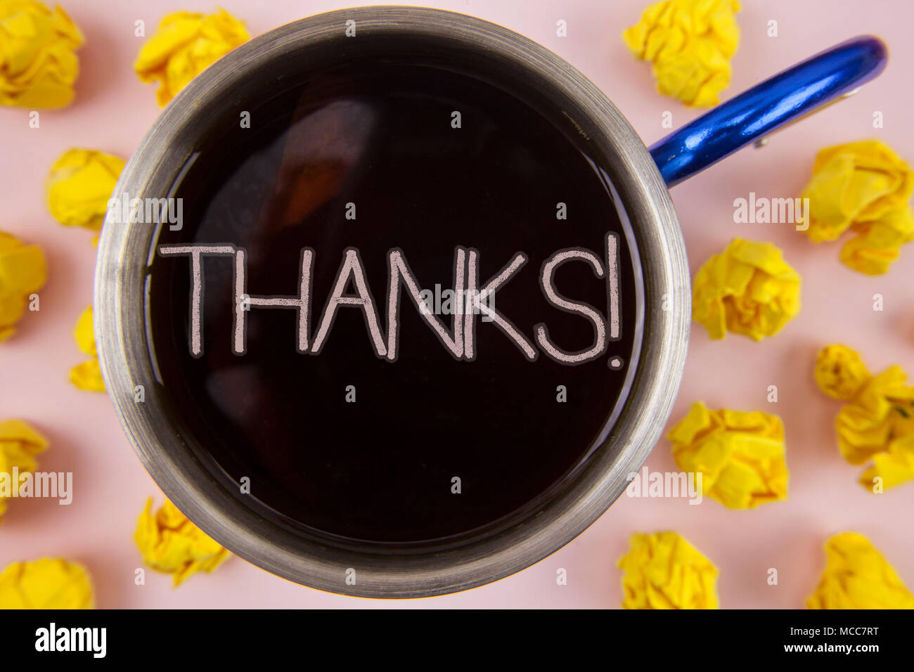 Writing note showing Thanks Motivational Call. Business photo ...