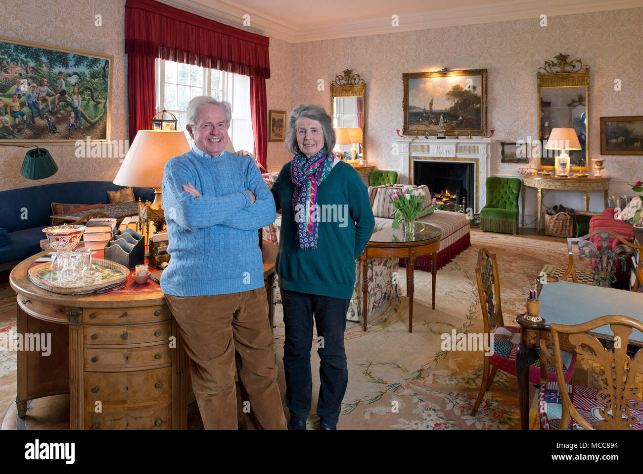 Lord & Lady Boyd (Simon & Alice Boyd) of Ince Castle,Saltash,Cornwall ...