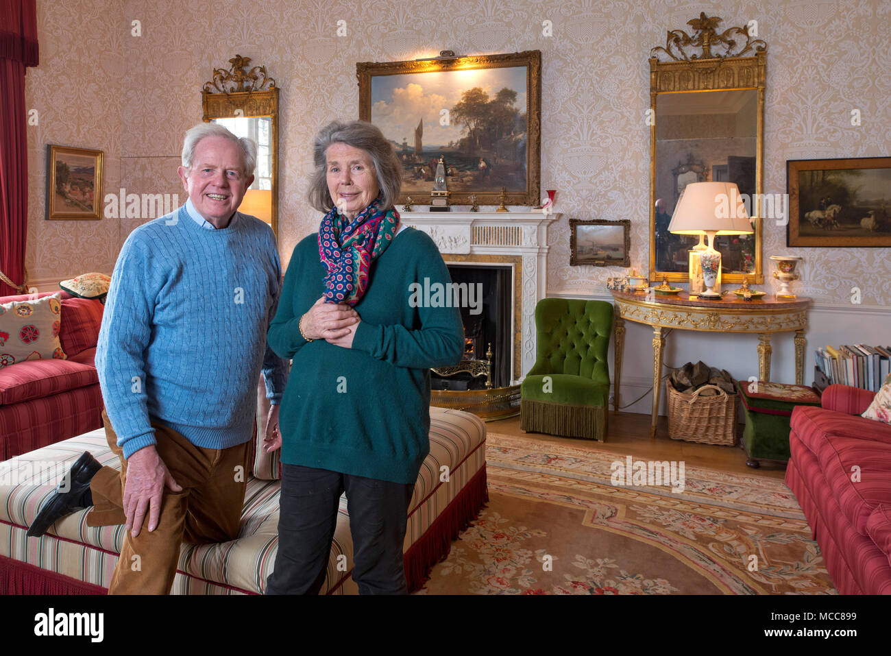 Lord & Lady Boyd (Simon & Alice Boyd) of Ince Castle,Saltash,Cornwall ...