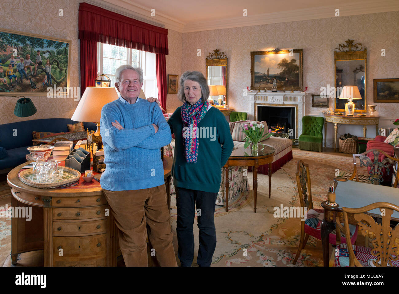 Lord & Lady Boyd (Simon & Alice Boyd) of Ince Castle,Saltash,Cornwall ...