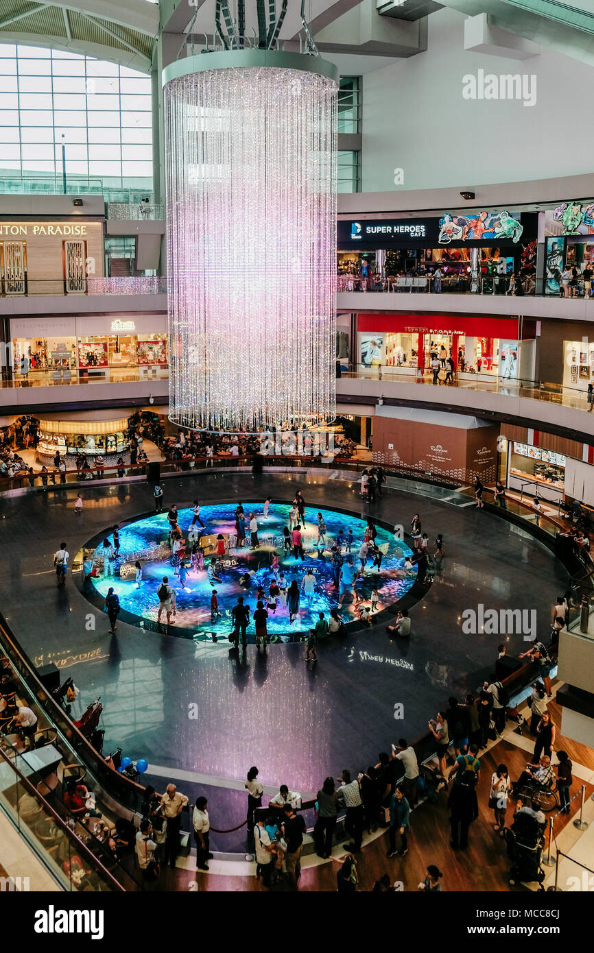 The Shoppes at Marina Bay Sands, Singapore Stock Photo - Alamy