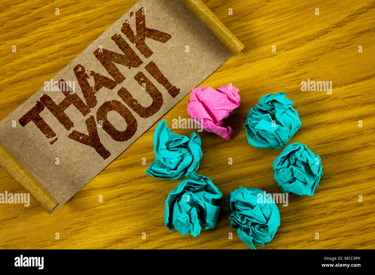 Handwriting text writing Thank You Motivational Call. Concept meaning ...