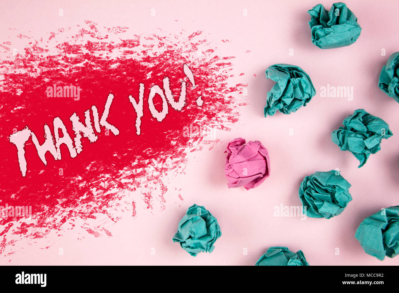 Writing note showing Thank You Motivational Call. Business photo ...