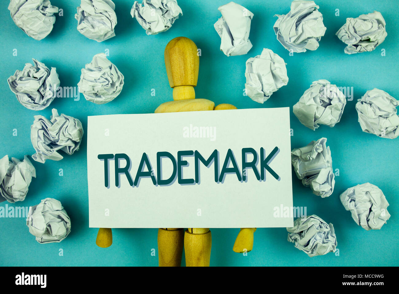 Writing note showing Trademark. Business photo showcasing Legally ...