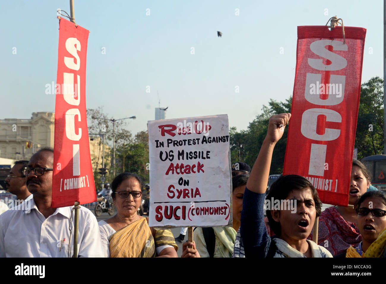 Communist slogan hi-res stock photography and images - Alamy