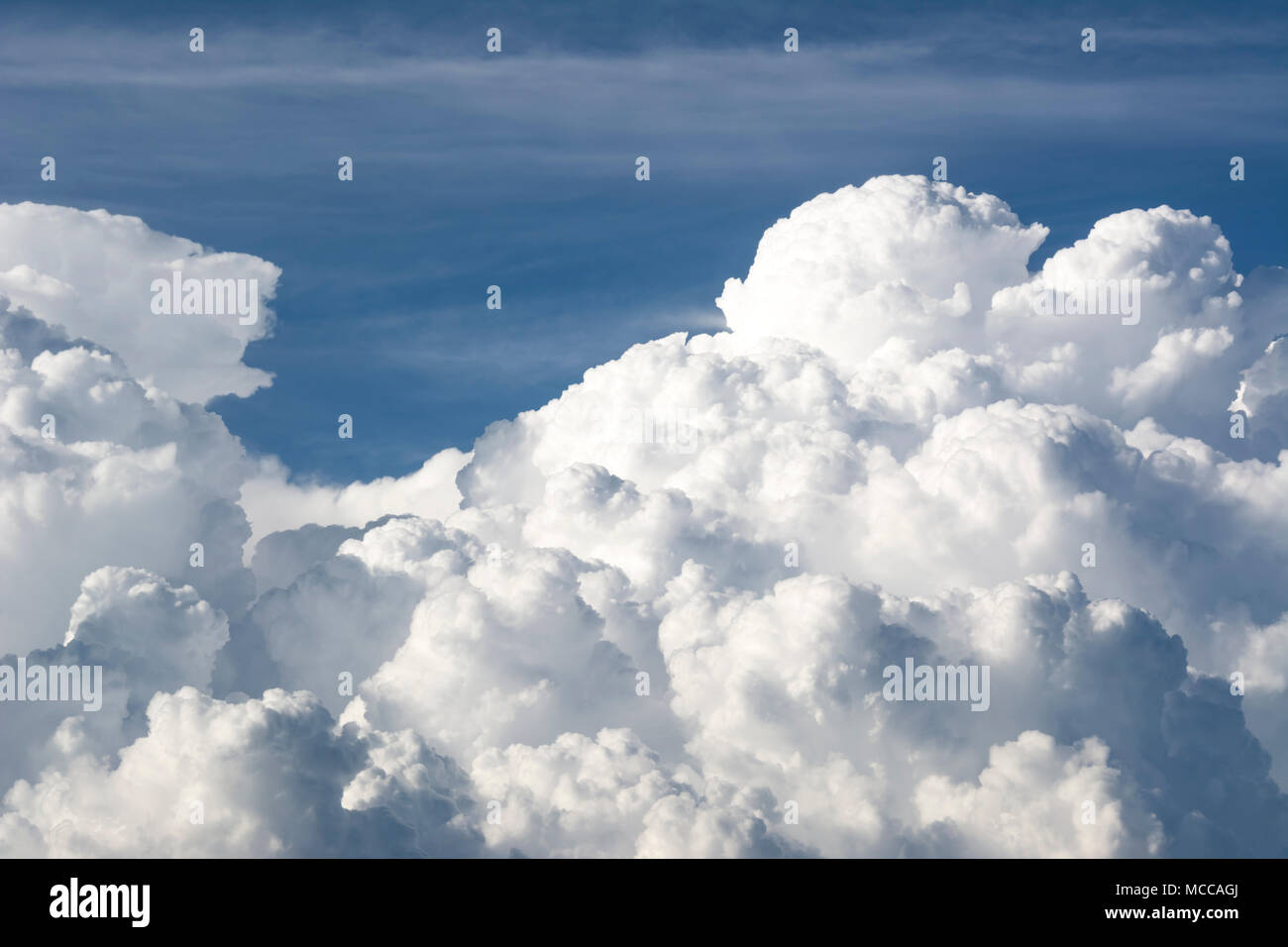 Clouds storm, cumulonimbus clouds, Rapid vertical growth mature ...