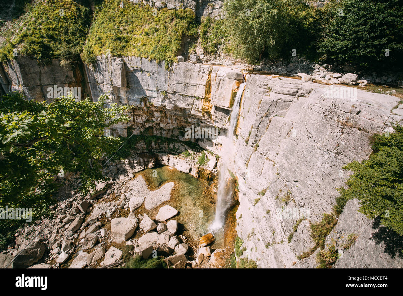 Okatse waterfall hi-res stock photography and images - Alamy