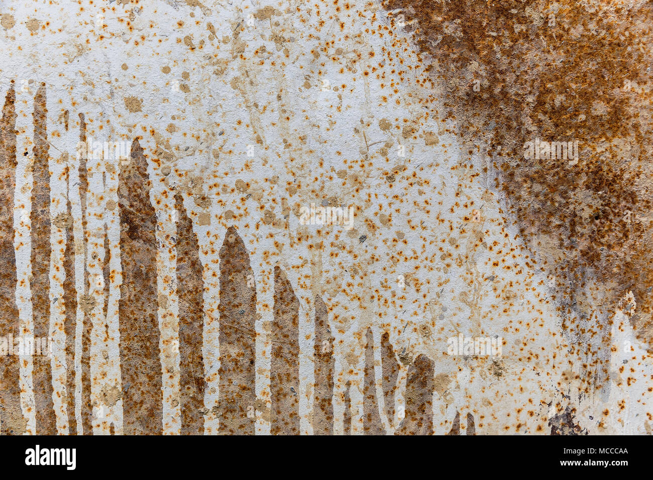 Texture of painted rusty metal sheet Stock Photo - Alamy