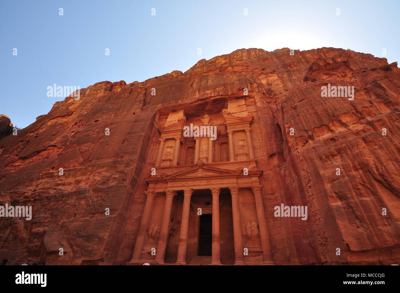 Ancient Rock carvings at Petra, Jordan Stock Photo - Alamy