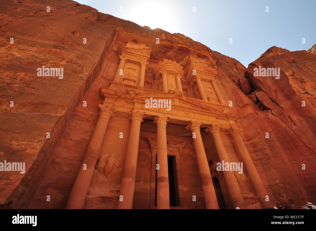 Ancient Rock carvings at Petra, Jordan Stock Photo - Alamy