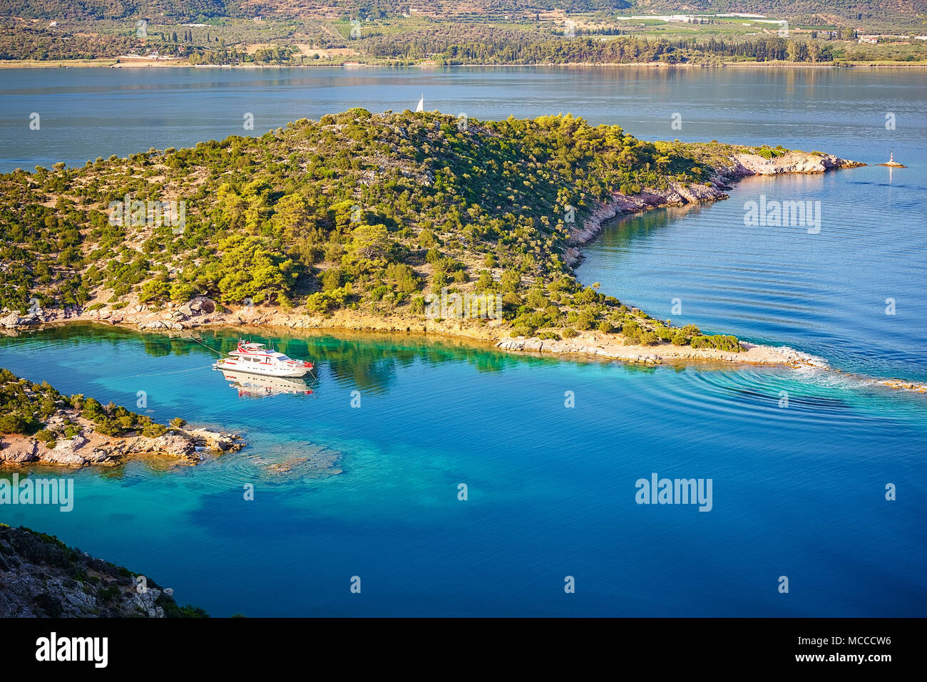 Small island, Greece Stock Photo - Alamy
