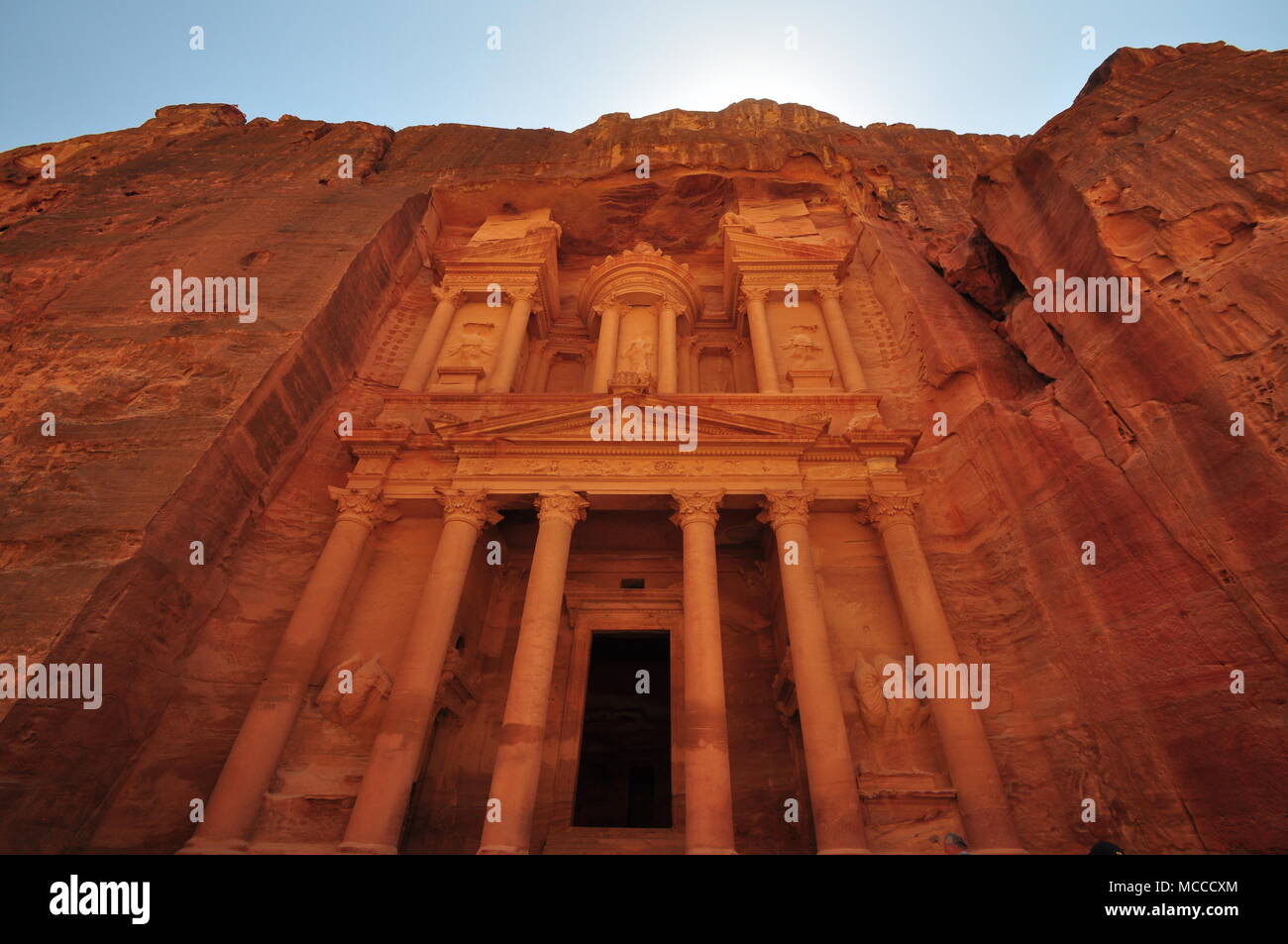 Ancient Rock carvings at Petra, Jordan Stock Photo - Alamy