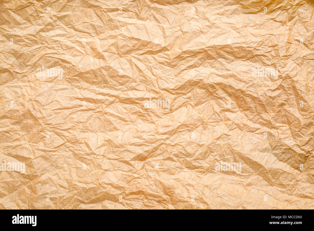 crumpled, wrinkled and creased brown paper background Stock Photo - Alamy