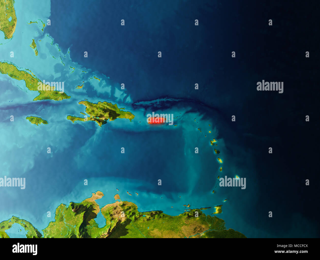 Puerto rico light map hi-res stock photography and images - Alamy