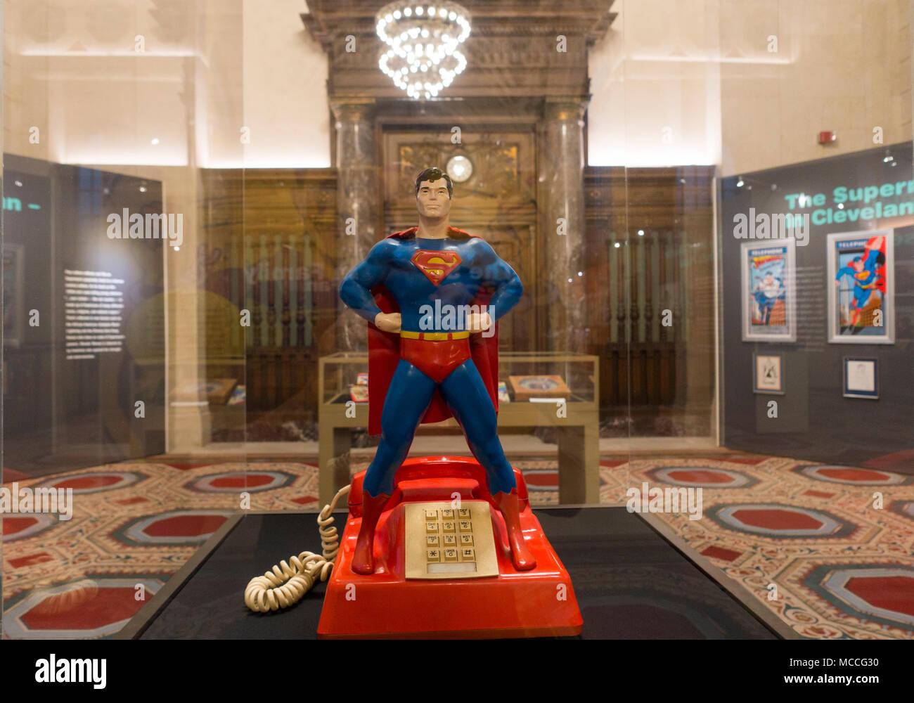 Superman comic book old hi-res stock photography and images - Alamy