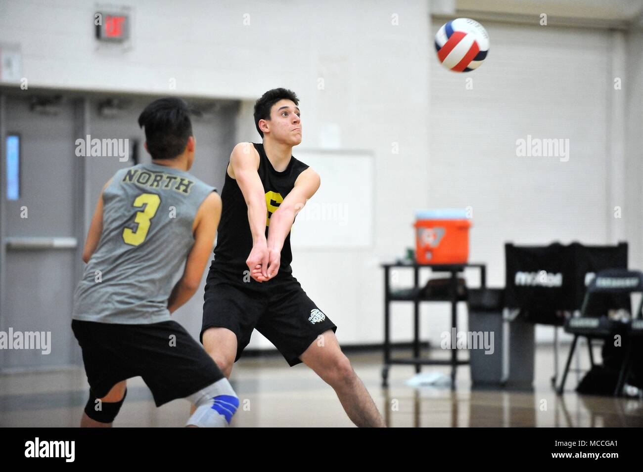 Volleyball service line hi-res stock photography and images - Alamy