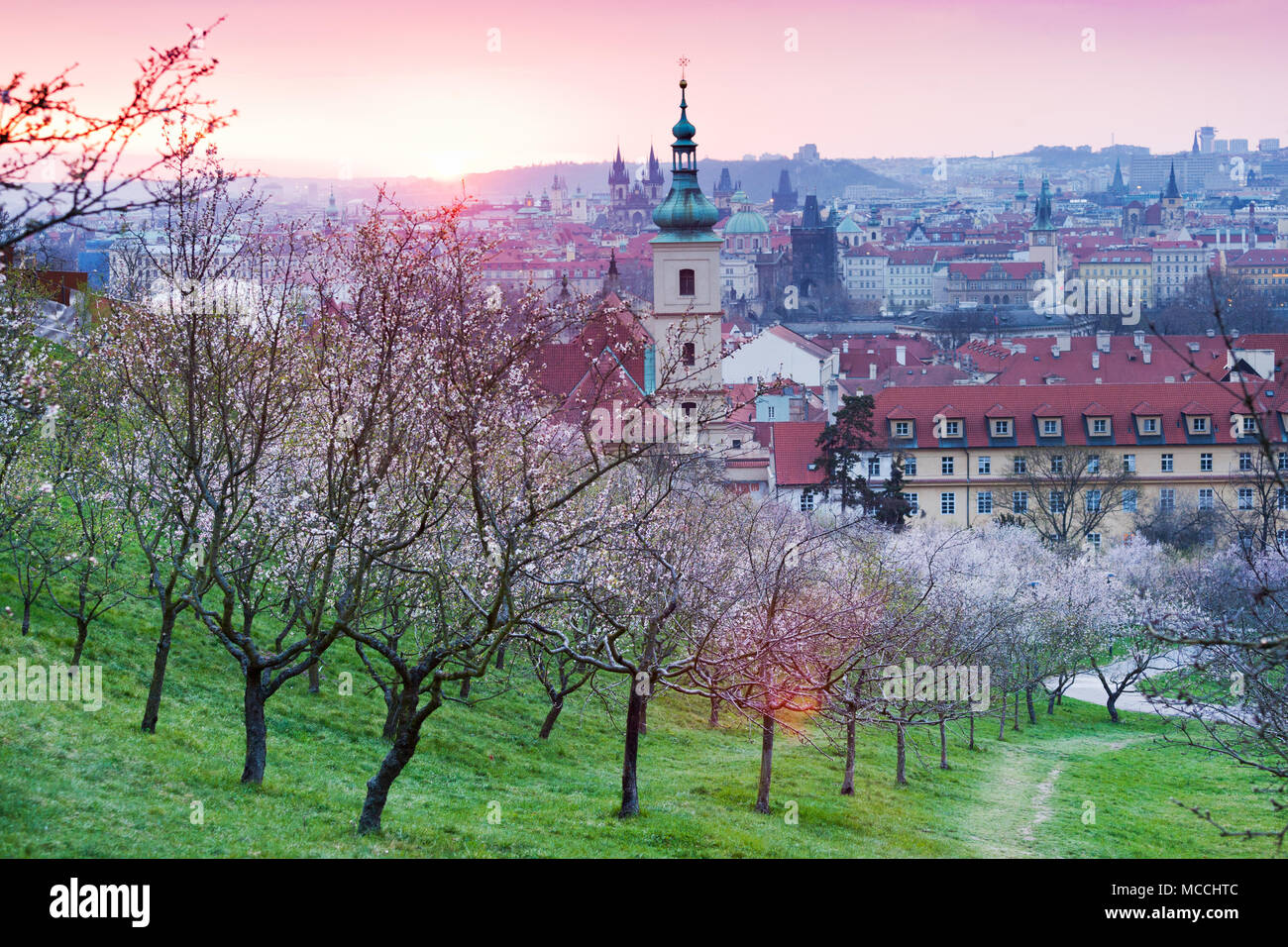 Prazske jezulatko, Seminarska zahrada, Petrin, Praha, Ceska republika ...