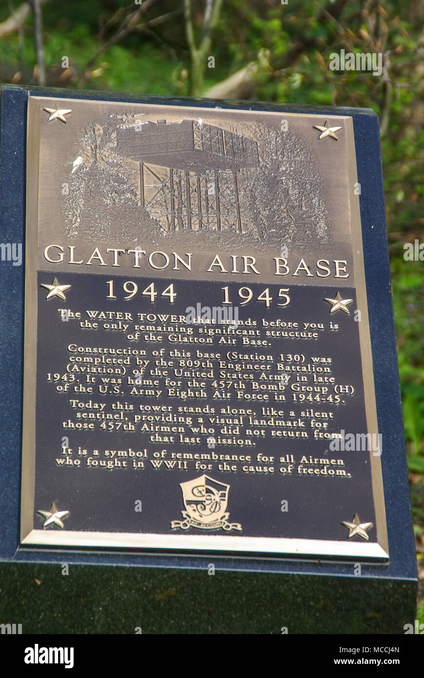 Glatton Air Base memorial. Royal Air Force Glatton in Cambridgeshire ...